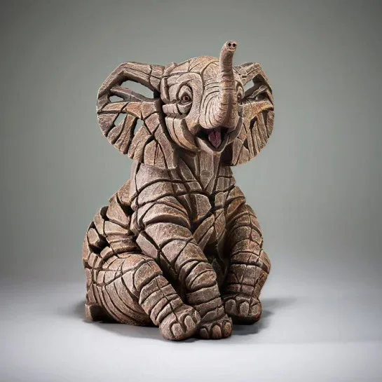 Edge Sculpture Elephant Calf - Frank Roche & Sons Ltd