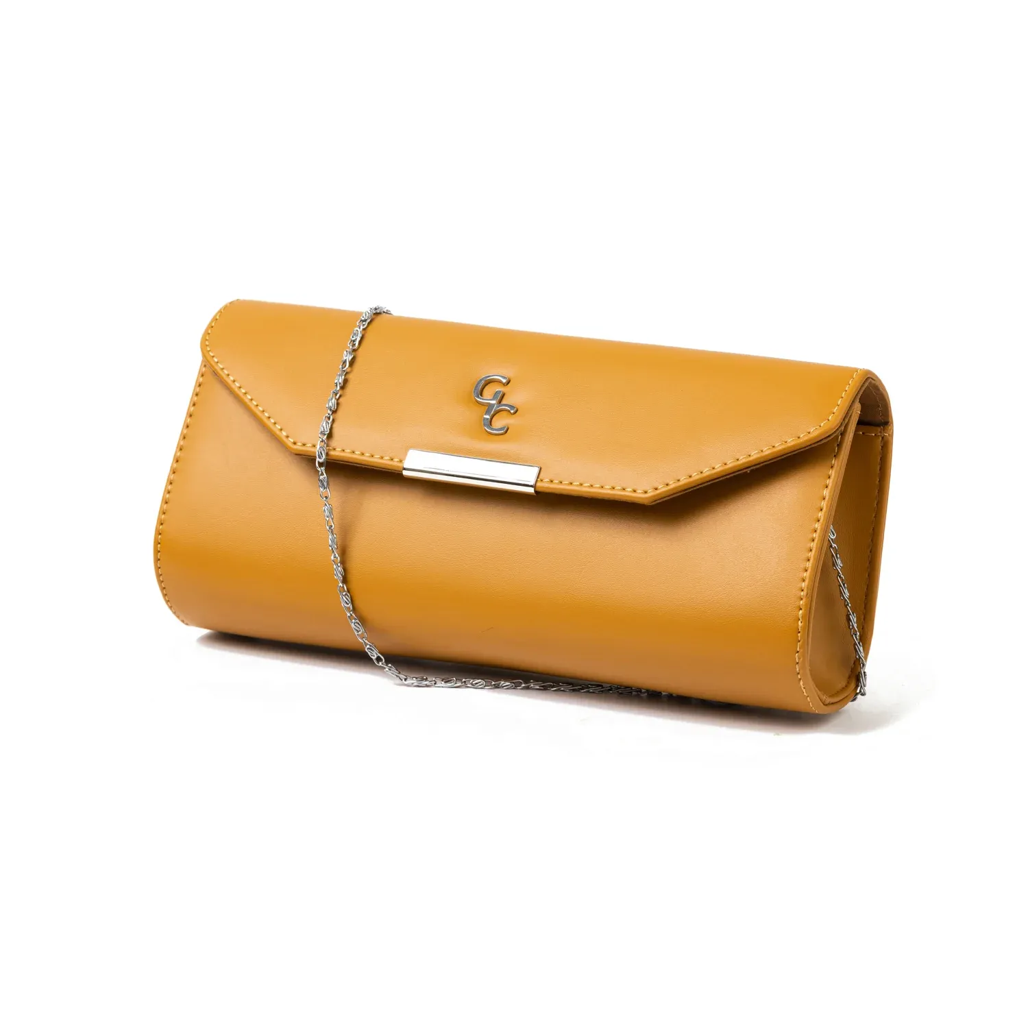 Galway crystal Clutch Bag in Tan - Frank Roche & Sons Ltd