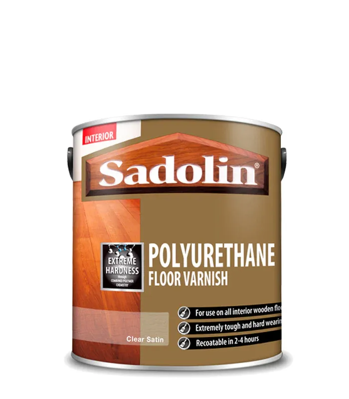 Sadolin Polyurethane Q/Dry Floor Varnish Satin 2.5Lt - Frank Roche ...