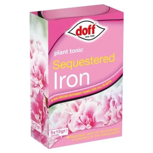 Doff Plant Tonic - Sequestered Iron 5 x 15g Sachets - Frank Roche ...