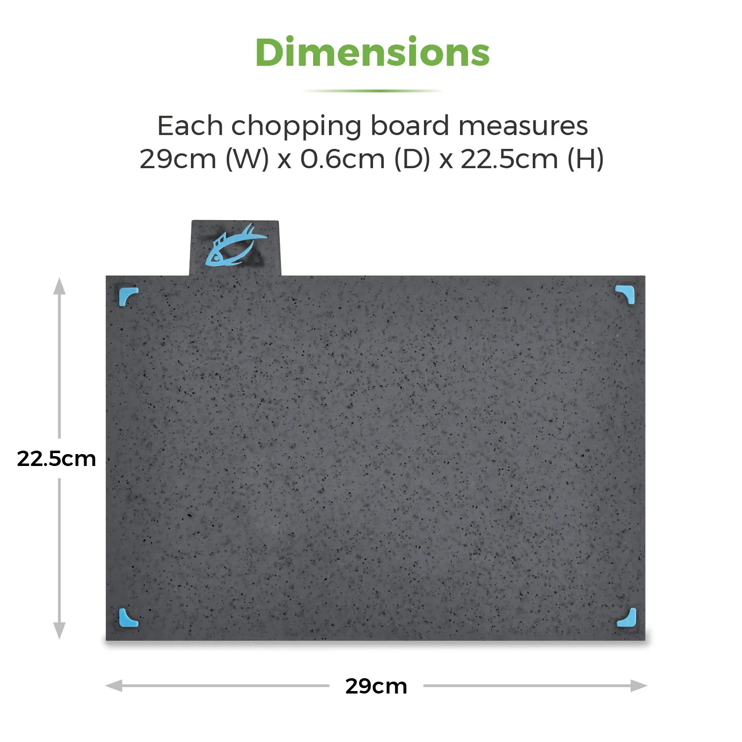 Tower 4pce Chopping Board Set - Frank Roche & Sons Ltd
